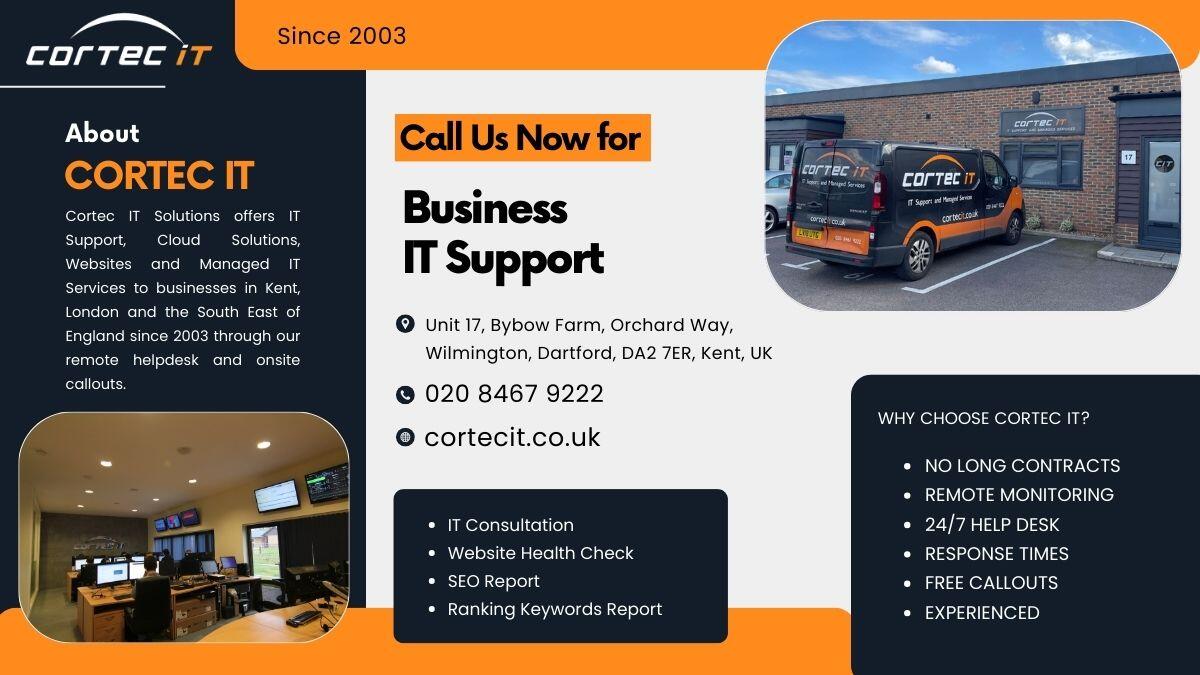 Contact - Cortec IT Solutions - Cortec IT - Since 2003