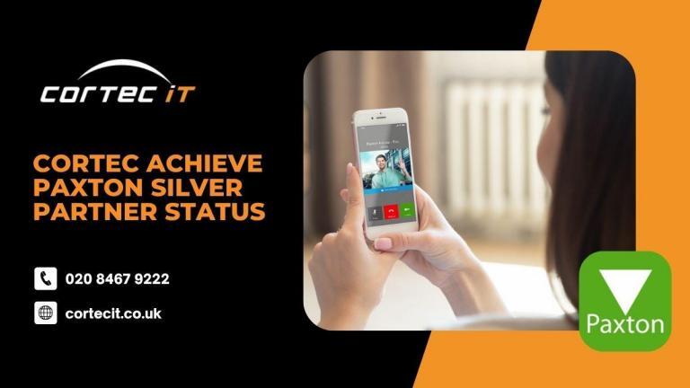 Cortec IT Is Now a Paxton Access Silver Partner - No 1